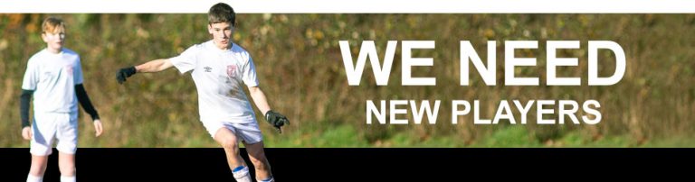 We need new players – Grayshott Youth Football Club